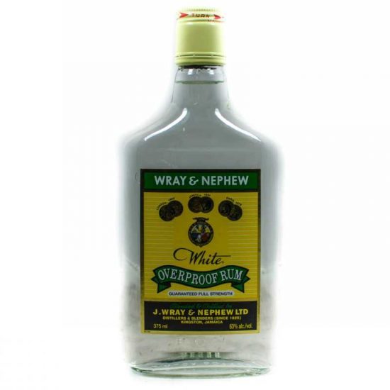 WRAY & NEPHEW WHITE OVERPROOF RUM 375ML - Grocery Shopping Online Jamaica