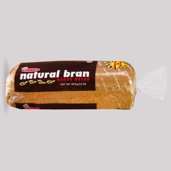 NATIONAL NATURAL BRAN HARDO SLICED BREAD 907G - Grocery Shopping Online ...