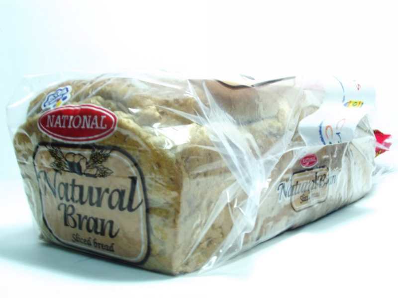 NATIONAL NATURAL BRAN SLICED BREAD 567G - Grocery Shopping Online Jamaica