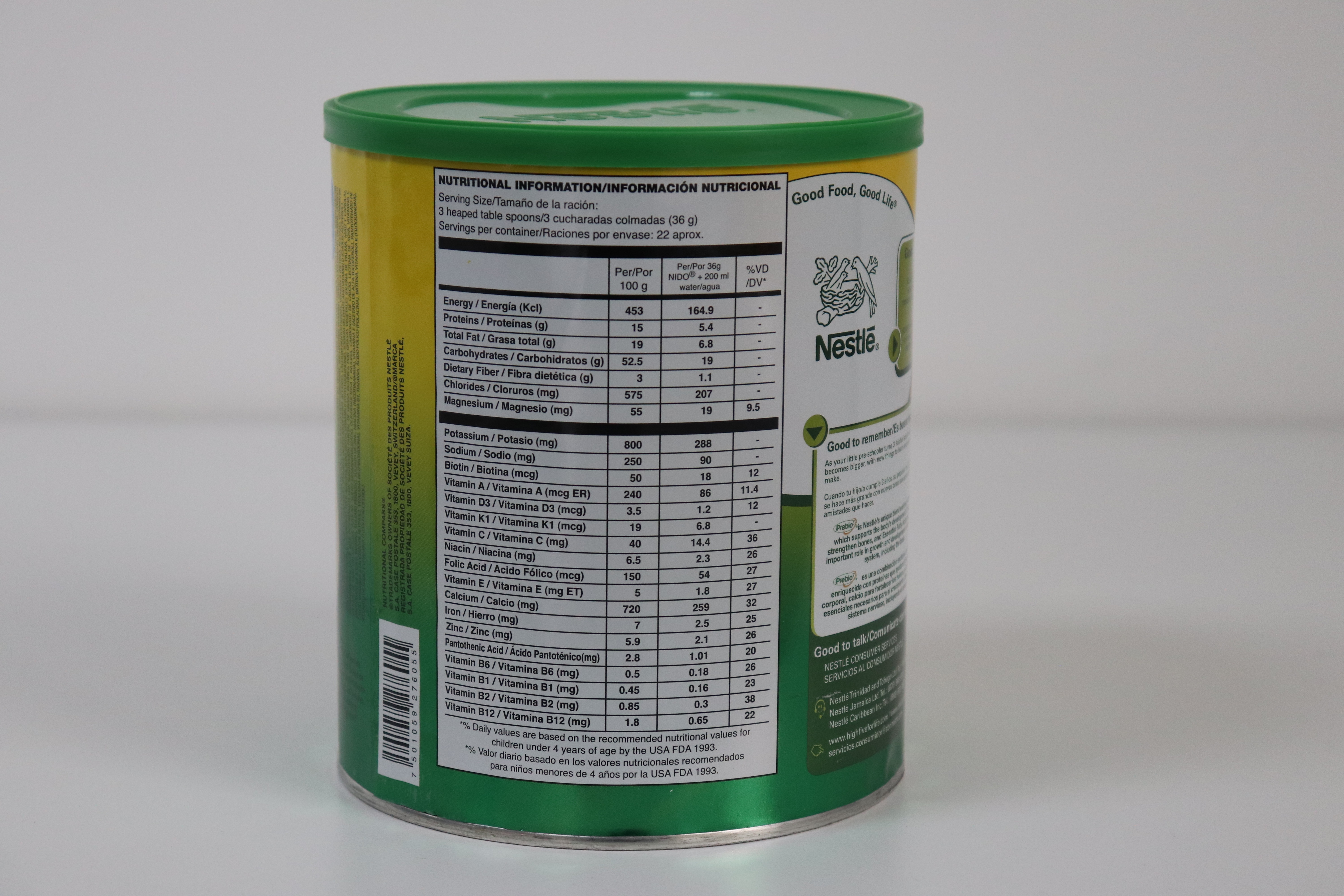 NESTLE KLIM G/UP 3PLUS 800G - Grocery Shopping Online Jamaica